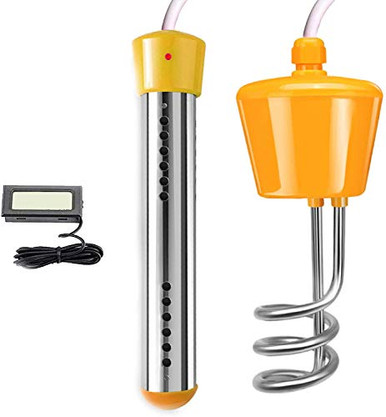 CalPalmy 1500w Yellow Immersion Water Heater | One Submersible + One ...