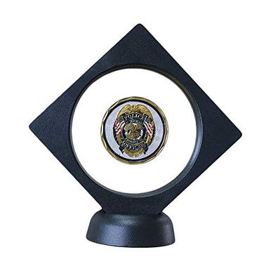 HillSpirng 3D Clear Display Case Floating Display Frame for Challenge ...