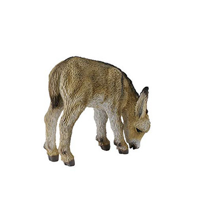 CollectA Farm Life Donkey Foal Grazing Toy Figure - Authentic Hand ...