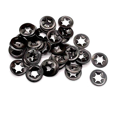 M8 Internal Tooth Starlock Push on Locking Washers Metal Quick Speed ...