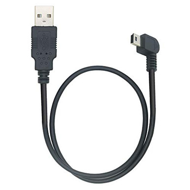 50CM Mini USB Left Angle Adapter USB A Male to Mini USB B 5Pin Male ...