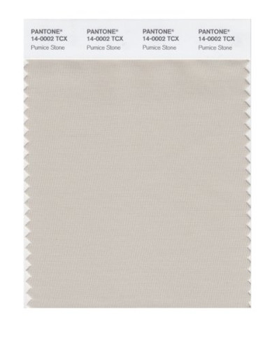 PANTONE Smart 14-0002X Color Swatch Card Pumice Stone - Warehousesoverstock