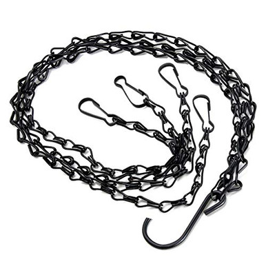 Retro Iron Art Hanging Chain KABB 19-7 Inch 1-Pack 4 Point Holder Anti ...
