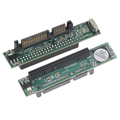 QNINE 2-5 Inch IDE to SATA Adapter Convert Laptop 44 Pin Male IDE PATA ...