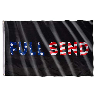 MATICAN Full Send Flag 3x5 Feet Full Send Banner Nelk Send It Flag Frat ...