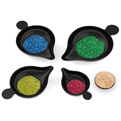 4 Pack Weigh Boats Medium Weighing Pan for Gram Scale Measuring Mixing ...