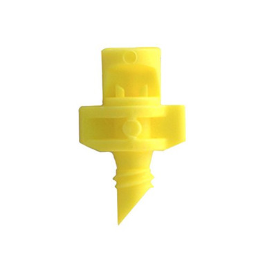 xGarden 60 Pack Yellow 90 Degree Micro Sprayer Fan Jet Hydroponic ...