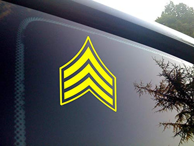 ViaVinyl US Arm Enlisted Rank Insignia Decal Sticker- All Ranks ...