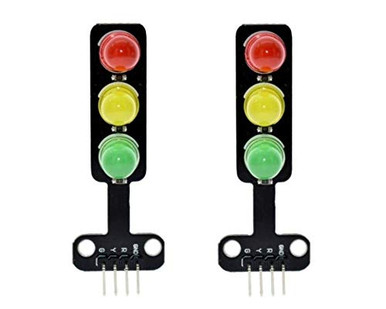 Low Voltage Labs - Mini LED Traffic Light for Arduino and breadboards 2 ...