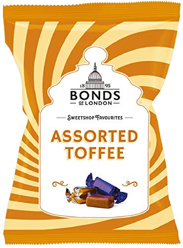 Original Bonds From London Assorted Toffee Bag Liquorice Banana Mint ...