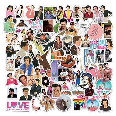 Singer Harry Styles Sticker 100Pack Britain Singer H-a-r-r-y Styles ...