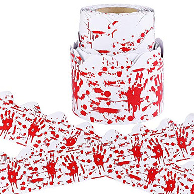 Aneco Halloween Bulletin Board Border Bloody Style Bulletin Board ...
