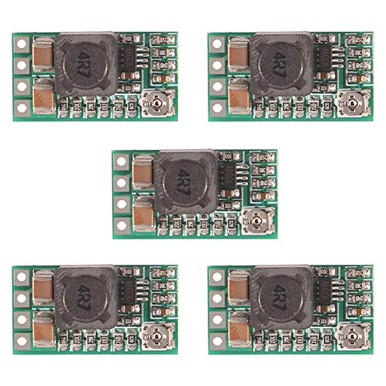 5PCS Mini Voltage Reducer 5V Regulator DC 4-5-24V Step Down to 5V Buck ...
