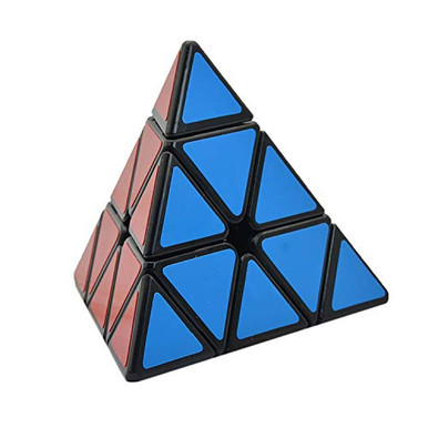 Ahyuan Qiyi Pyramid Cube Speed Cube Puzzles Triangle Cube Black ...