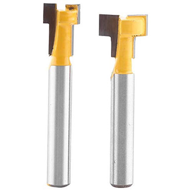 Woodworking Cutter T-Slot Router Bit Woodworking Milling Cutter Trimmer ...