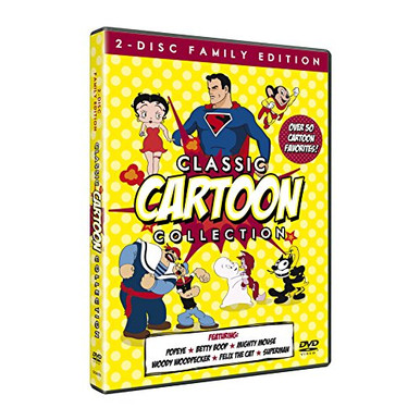 Classic Cartoons Collection 2Disc Family Edition - Warehousesoverstock