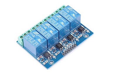 DWZ 12V 10A 4 Channel Relay Module 4-Channel Relay Control Board with ...