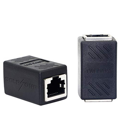 GELRHONR RJ45 Coupler CAT6 in Line Coupler Ethernet Splicer CAT5 CAT5e ...