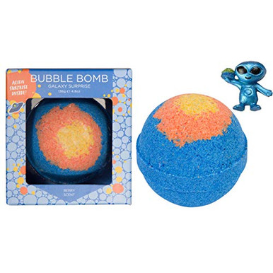 Galaxy Bubble Bath Bomb for Kids with Surprise Toy Alien Inside by Two ...