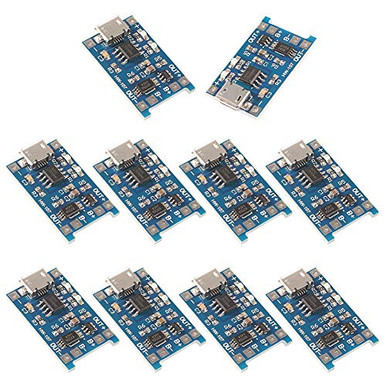 ALMOCN 10PCS TP4056 Charging Module Lithium Battery Charging Board ...