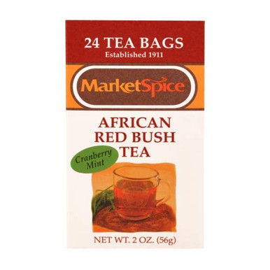 Tea - Cranberry-Mint African Red Bush Tea - 24 ct- - Warehousesoverstock