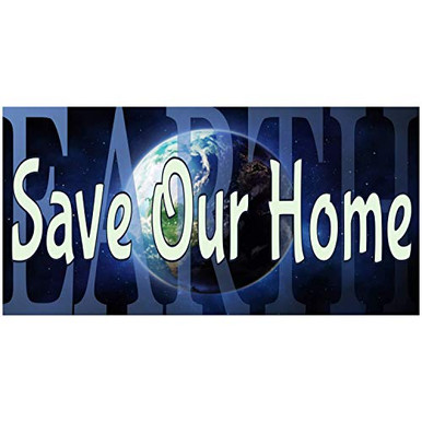 Recycle and Save The Earth Sticker - Save Our Home Recycling Decal for ...