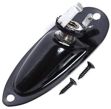 1-4 Guitar Loaded Mono Output Jack Plate Input Socket for Fender ...