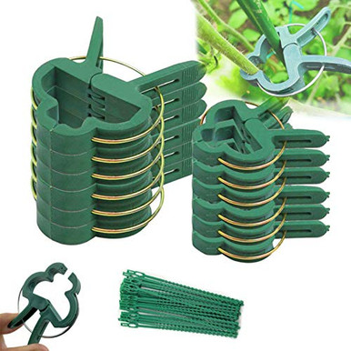 Gentle Plant Flower Clips for Supporting Climbing Vines Tomato Plant ...