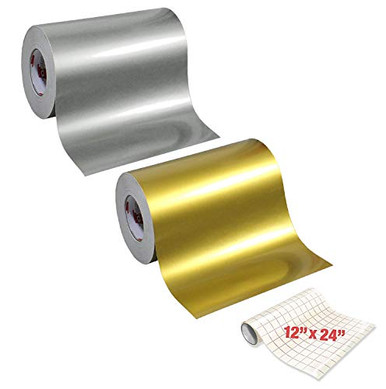 ORACAL 651 2 Color Combo Pack Adhesive Craft Vinyl 12 Inches x 3 Feet ...