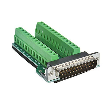 Anmbest 1PCS DB25 Solderless RS232 D-SUB Serial to 25-pin Port Terminal ...
