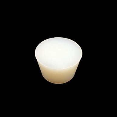 YEJI White Solid Silicon Rubber Stopper Tapered Shaped Rubber Stopper ...