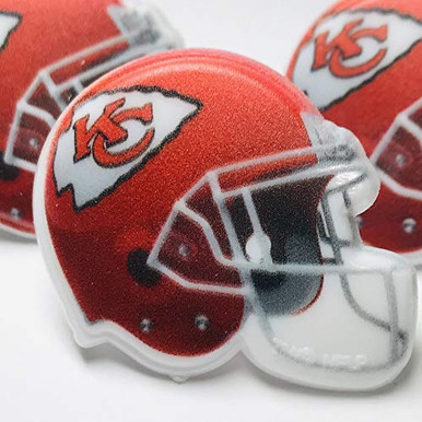 Kansas City Chiefs Cupcake Toppers Rings Cake Toppers - Package of 24 ...