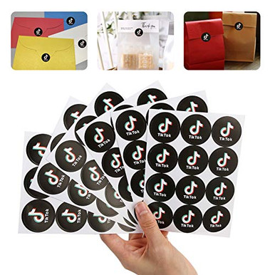 Gigilli Tik Tok Round Stickers for Teens Kids Adults Adhesive Labels ...