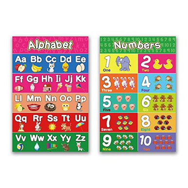 Educational Preschool Children Toddler Poster for Kindergarten Family ...