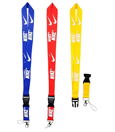 Key Lanyard for Men 3 Pack Breakaway Blue Red Yellow Keychain Lanyard ...