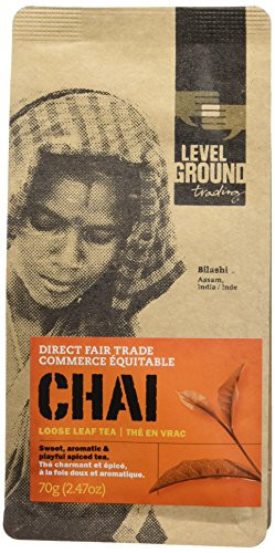 LEVEL GROUND Tea Black Chai Loose Leaf 70 GR - Warehousesoverstock