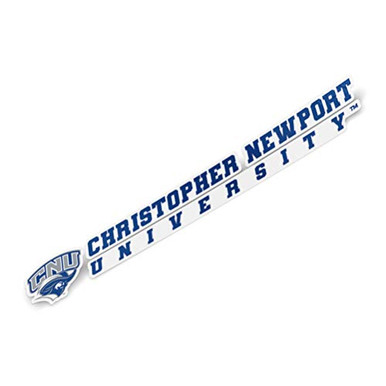 Christopher Newport University CNU Captains NCAA Name Logo Vinyl Decal ...
