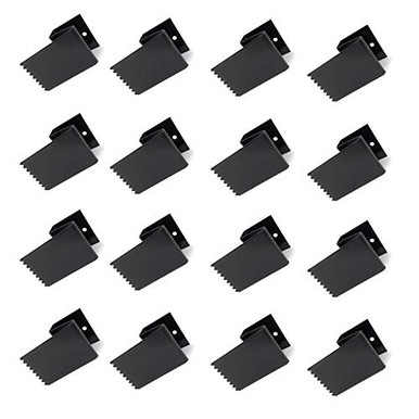 16 Pack Hurricane Window Clips Black Steel Hurricane Board-Up Clips ...