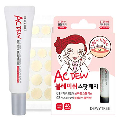 DEWYTREE AC Dew Blemish Spot Patch Set 48pcs Patches Calming Clean Balm ...