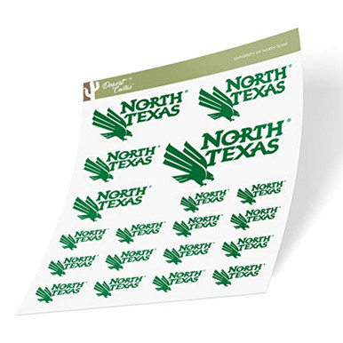 University of North Texas UNT Mean Green NCAA Sticker Vinyl Decal ...