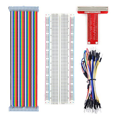 ALAMSCN GPIO Breakout Expansion Kit for Raspberry Pi 4 B RPi T-Type Expansion Board 830 Points ...