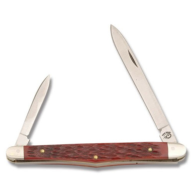 Wild Boar Anglo-Saxon Whittler with Dark Red Jigged Bone Handle ...