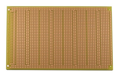 POW3U PowerBoard-3U with Power Rails 1 Sided PCB 3-94 x 6-30 in 100 x ...