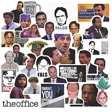 HK STUDIO The Office Stickers Funny Meme Stickers for Teens Laptop ...
