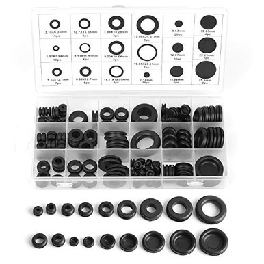 Gydandir Firewall Hole Plug Set Rubber Grommet Assortment Kit ...