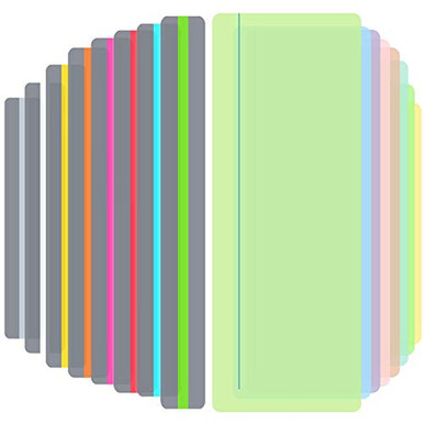 Houkr Guided Reading Highlight Strips Colored Overlay Reading Tracking ...