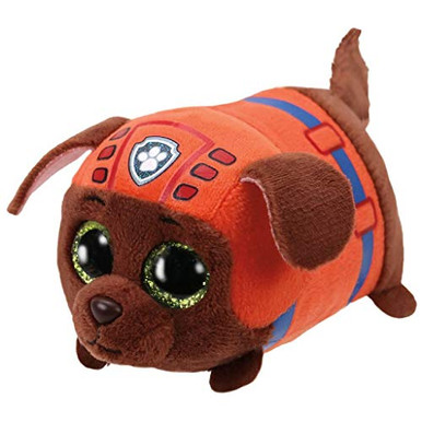 TY Beanie Boos 4 Teeny Tys Paw Patrol ZUMA Stackable Plush w- Ty Heart ...