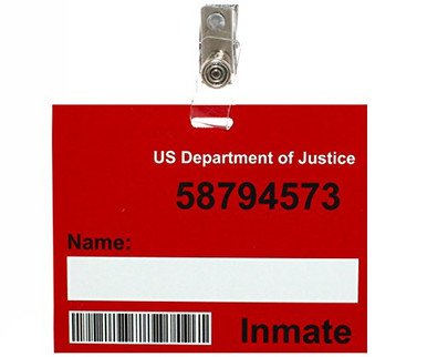 Prison Name Badge Prop For Prisoner Costumes Convict Costumes and ...