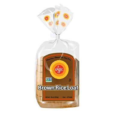 Gluten Free Brown Rice Loaf by Ener-G Vegan Sliced Bread Non-GMO Kosher ...