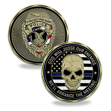Thin Blue Line St- Michael Police Officers Challenge Coin Law ...